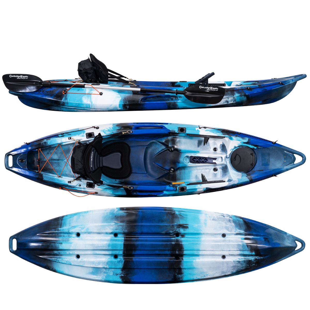 Quest Single 1 plus 1 sit on top kayak – Cambridge Kayaks