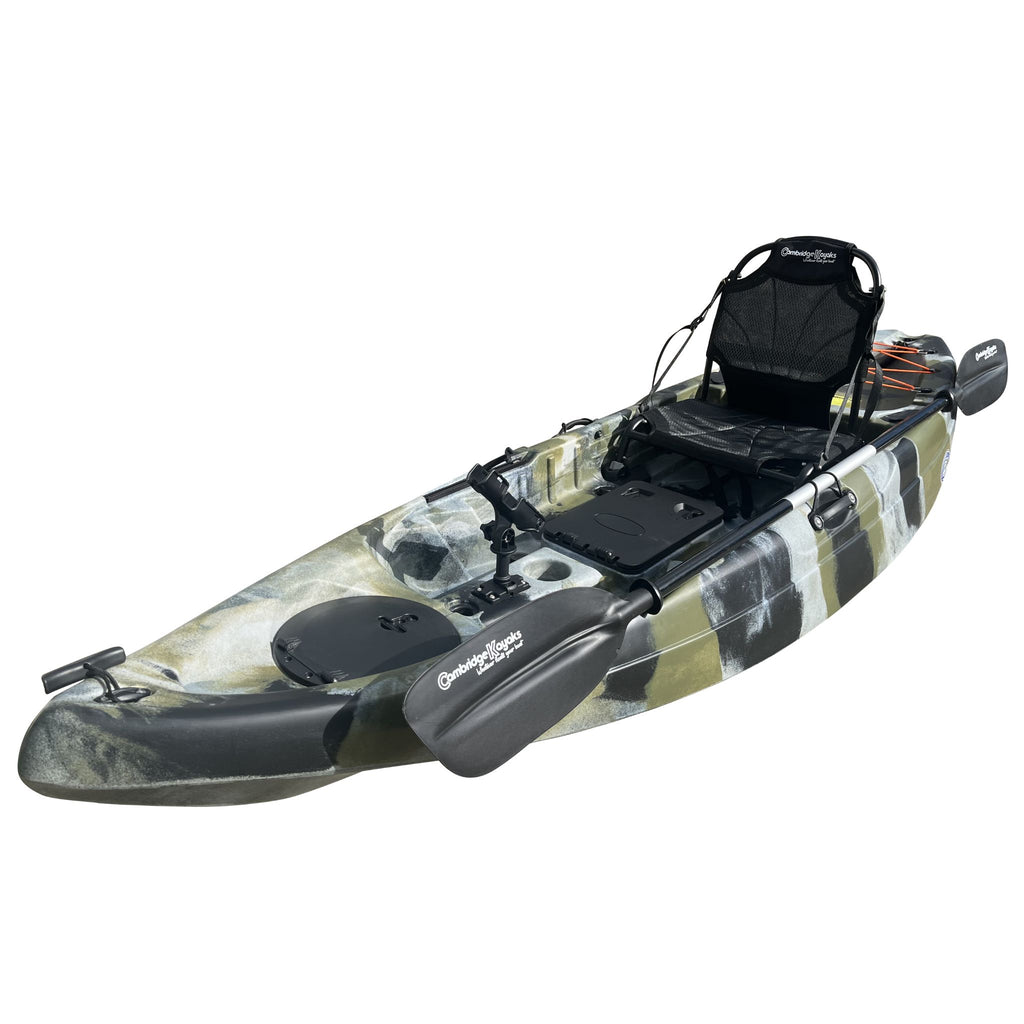 Manta 9ft Fishing Kayak With Upgraded Chair From Cambridge Kayaks