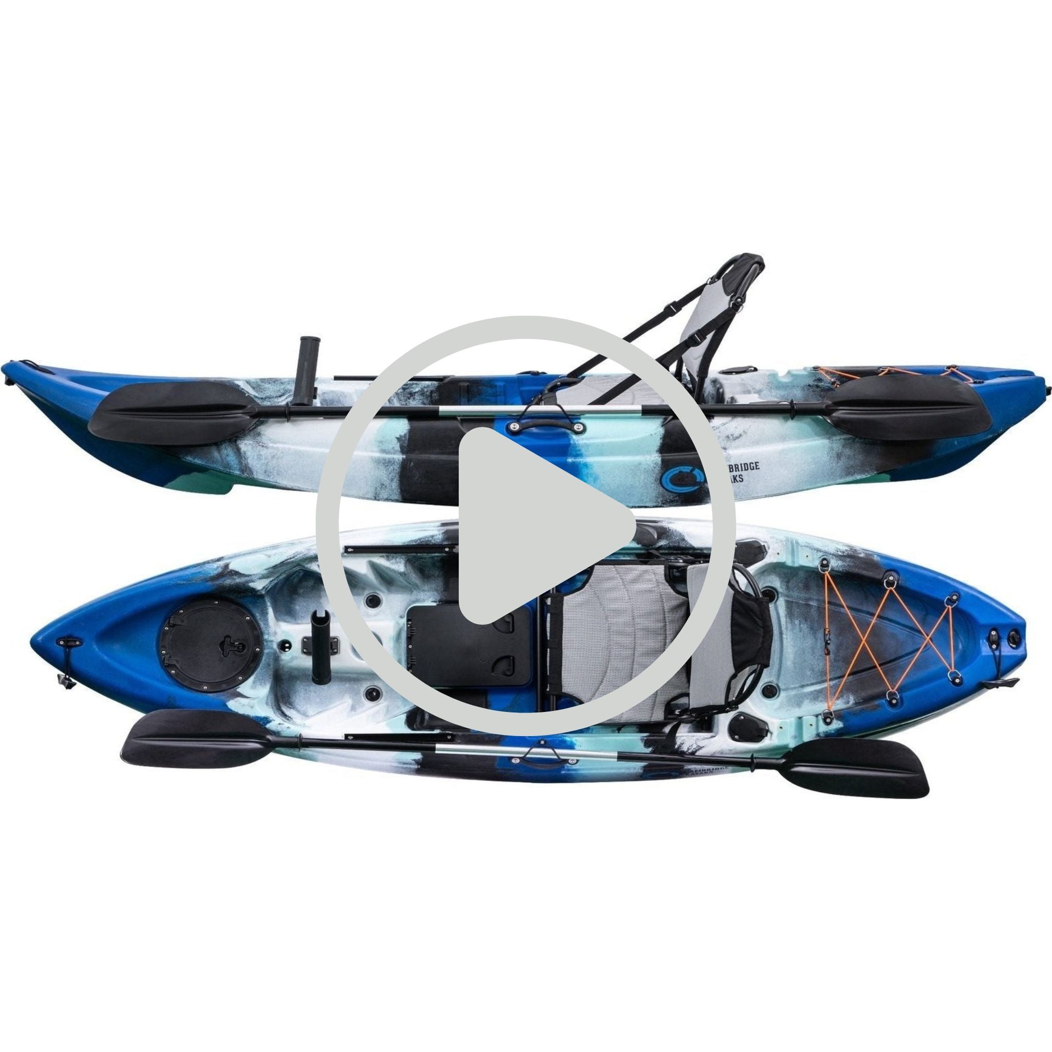 Manta 9ft Fishing Kayak With Upgraded Chair From Cambridge Kayaks